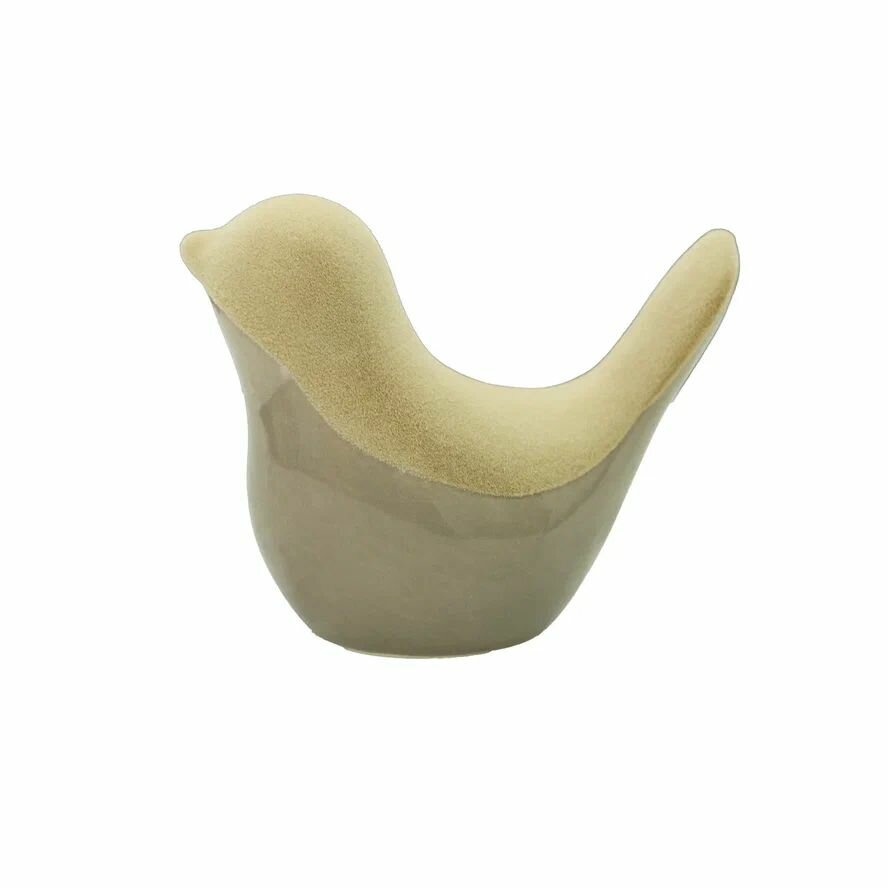 "Птичка" из керамики 10,5х5,8х8,5 см коричневая