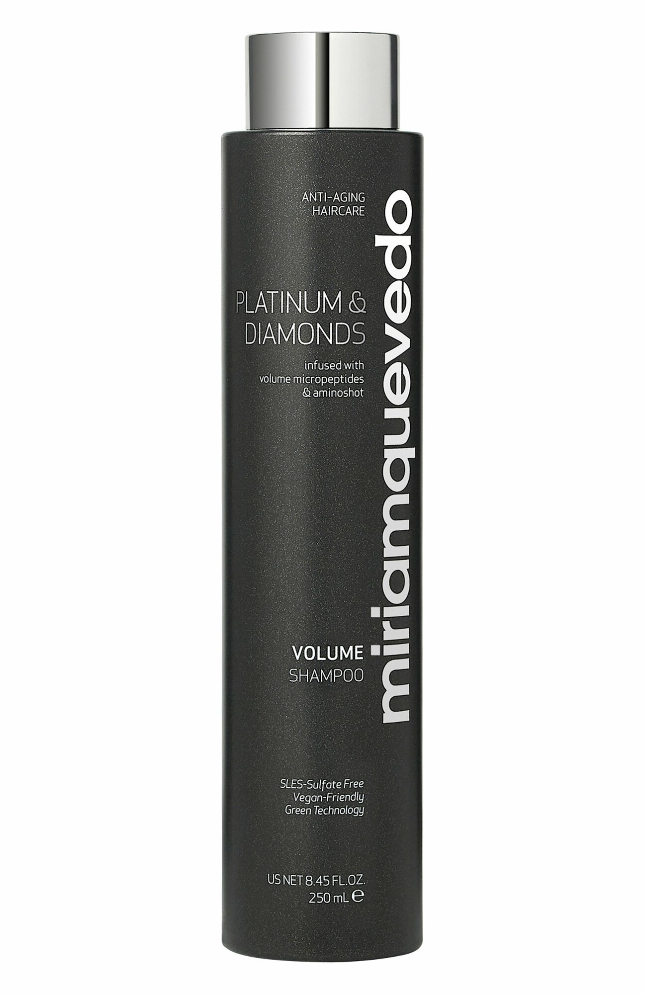 Бриллиантовый шампунь с платиной для придания объема (250ml) Miriamquevedo