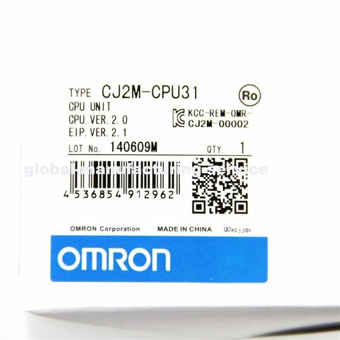 Модуль Omron CJ2M-CPU31 CJ2M CPU31 PLC CPU Controllers Expedited