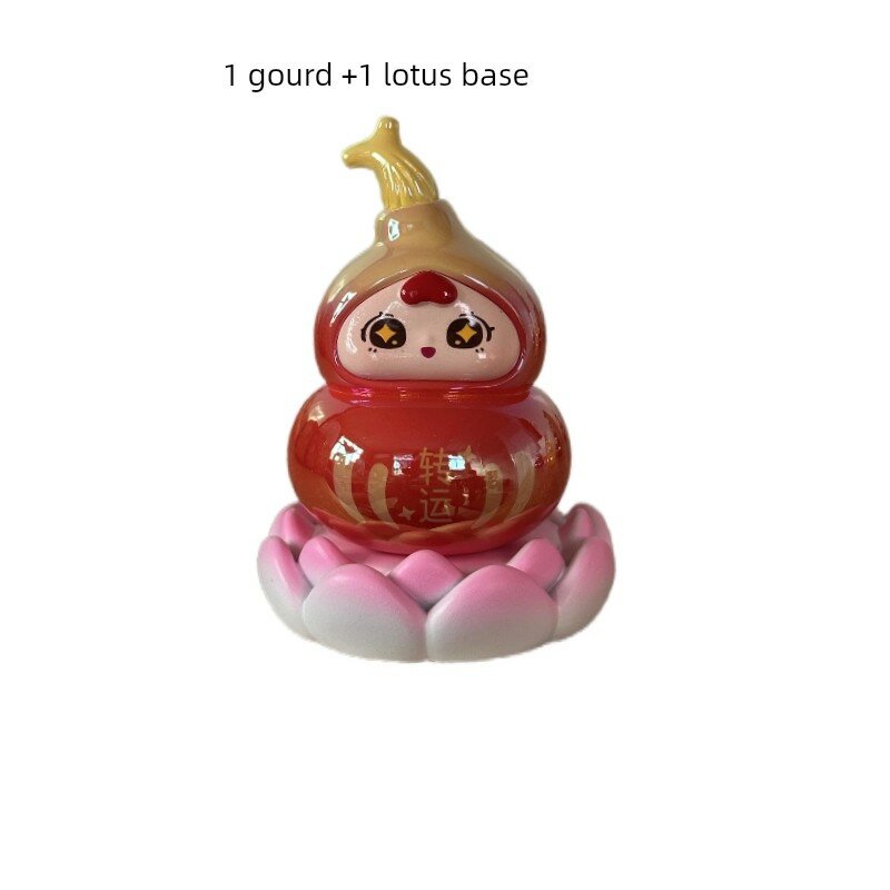 Оригинальная коллекционная фигурка Xiwawa Little Fulu в виде тыквы, милая мультяшная игрушка, настольная кукла, подарок