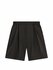 Шорты ssstein Pleated elasticated-waist shorts, размер S, brown