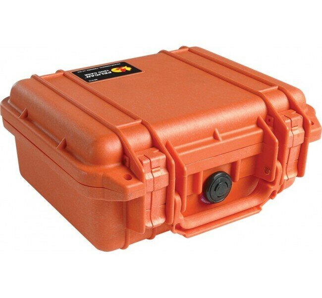 Защитный кейс Peli 1200 Protector оранжевый с поропластом