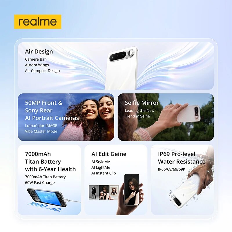 Смартфон Realme 16, 8/256ГБ — фото 1