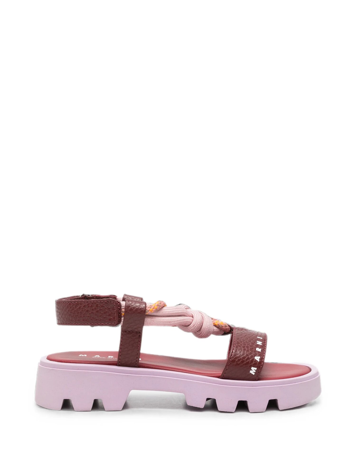 Босоножки Logo-print rope-detail sandals