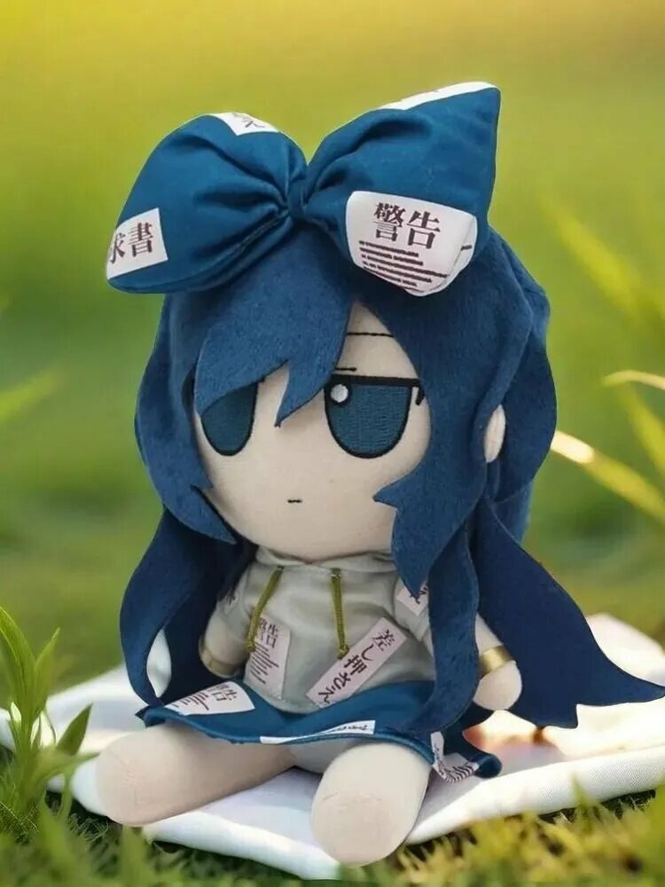 Аниме Мягкие Игрушки TouHou Project Fumo Izayoi Sakuya / Сакуя Изаёи Игрушка Антистресс 20 CM