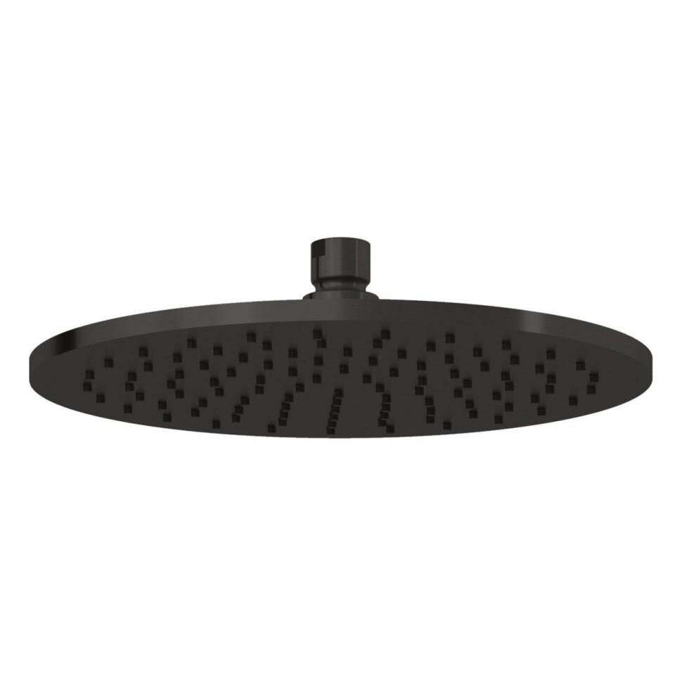 Верхний душ Kludi A-Qa 64325N2-00 250х250 мм, оружейная сталь брашированная, на кронштейн