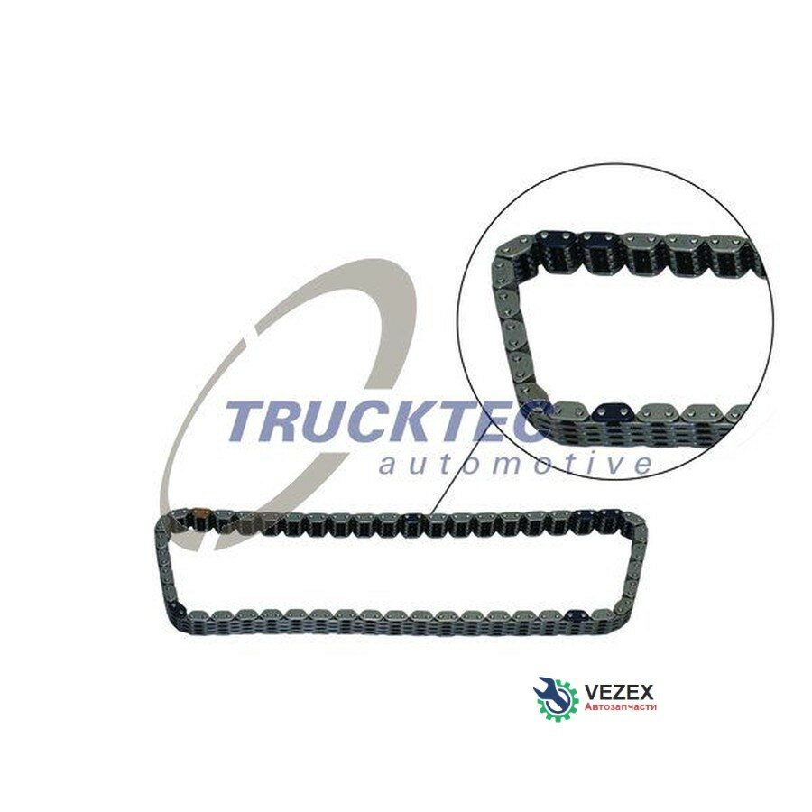 TRUCKTEC 0712135 цепь вала балансировочного неразъемная зубчатая!\ Audi A4, Scoda, Volkswagen Passat