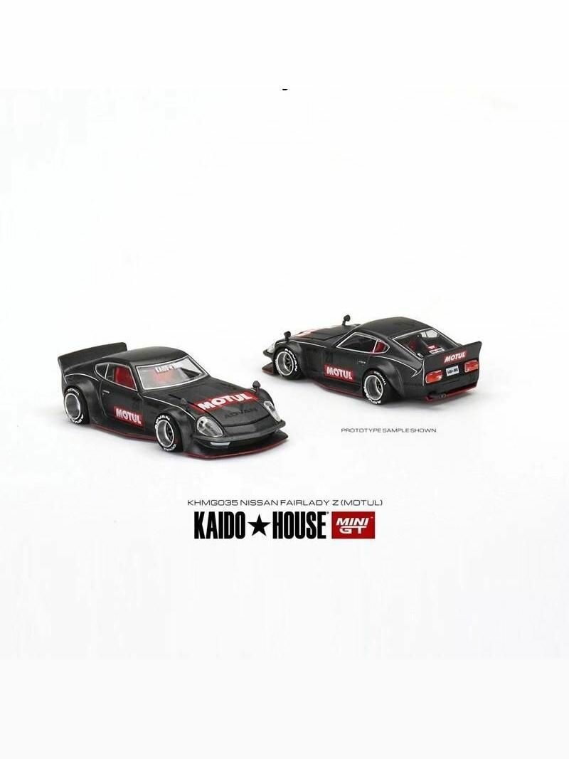 Машинка Kaido House MINIGT 1/64 KHMG035 Datsun 510 Fairlady Z30S Die-cast Alloy Car Model Collection Display Gift