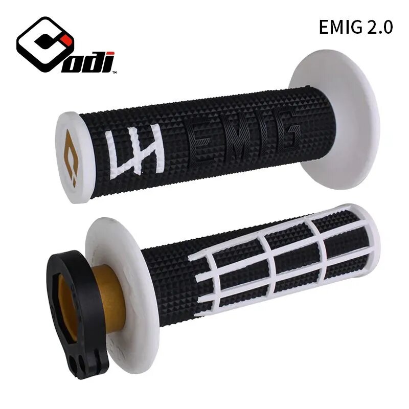 ODI EMIG 2.0 V2 Lock-On Grip Set Ручки руля для мотоцикла Черный