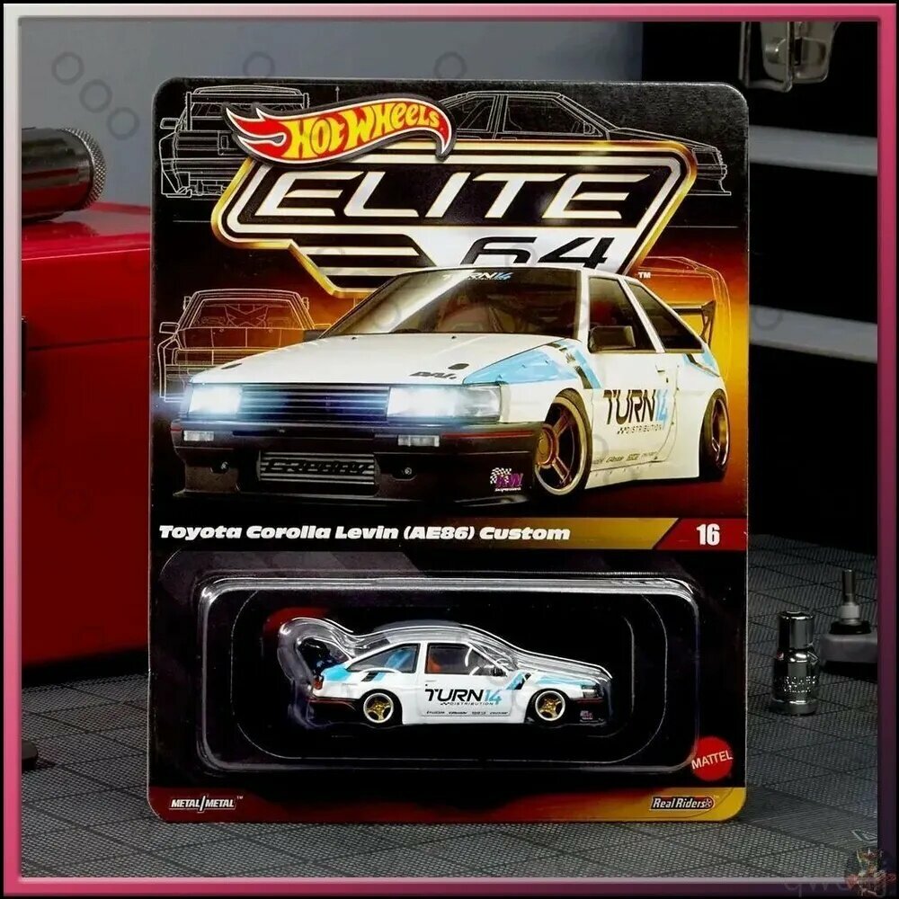 Машинка Collectors Elite 64 Toyota Corolla Levin (AE86)