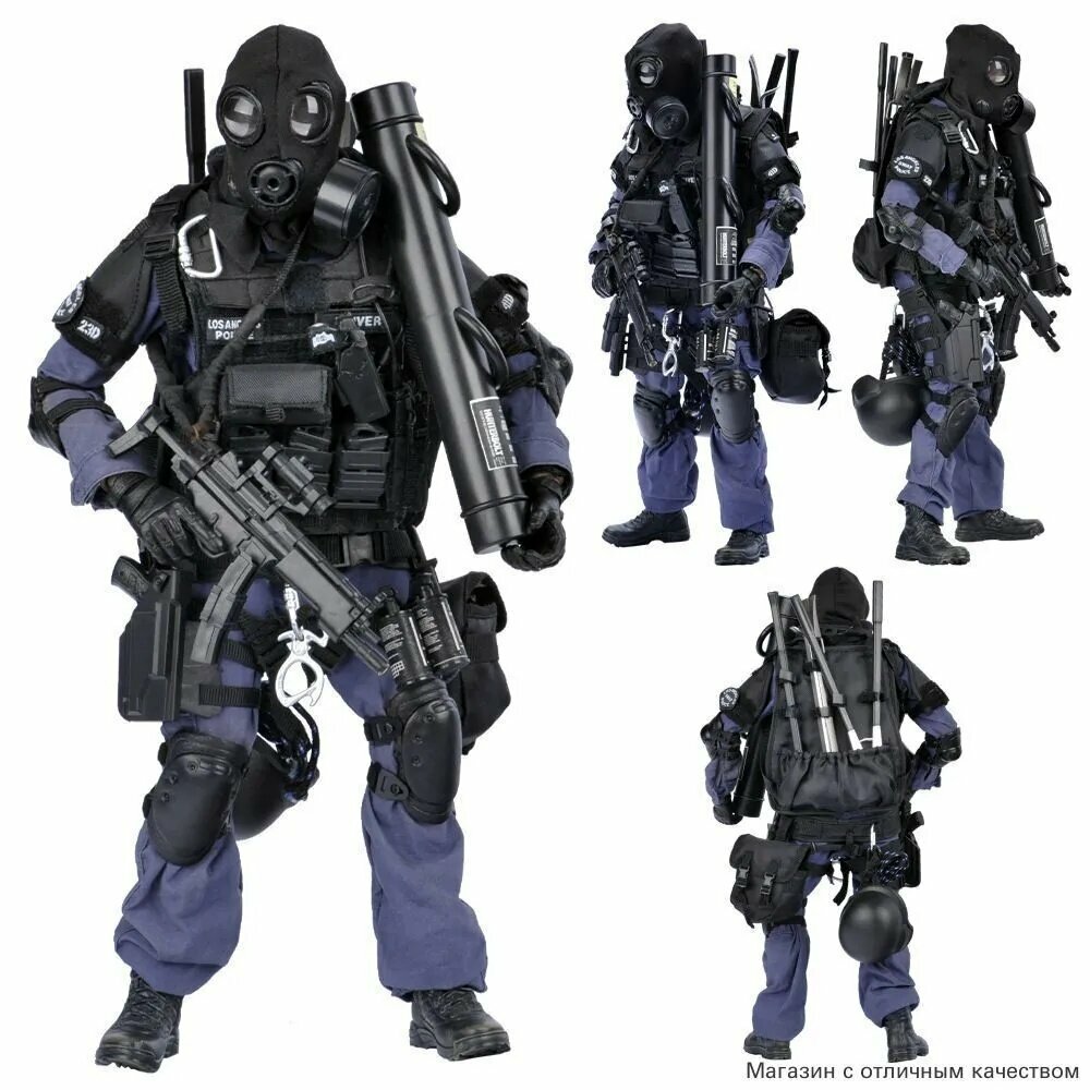 Коллекционная подвижная /фигурка swat Солдат door-kicker 30cm(коробка)/Подарок парню на, игрушки для мальчика