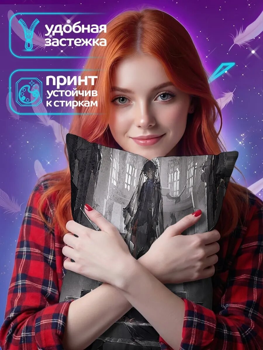 Подушка дакимакура Девушка в руинах — фото 1