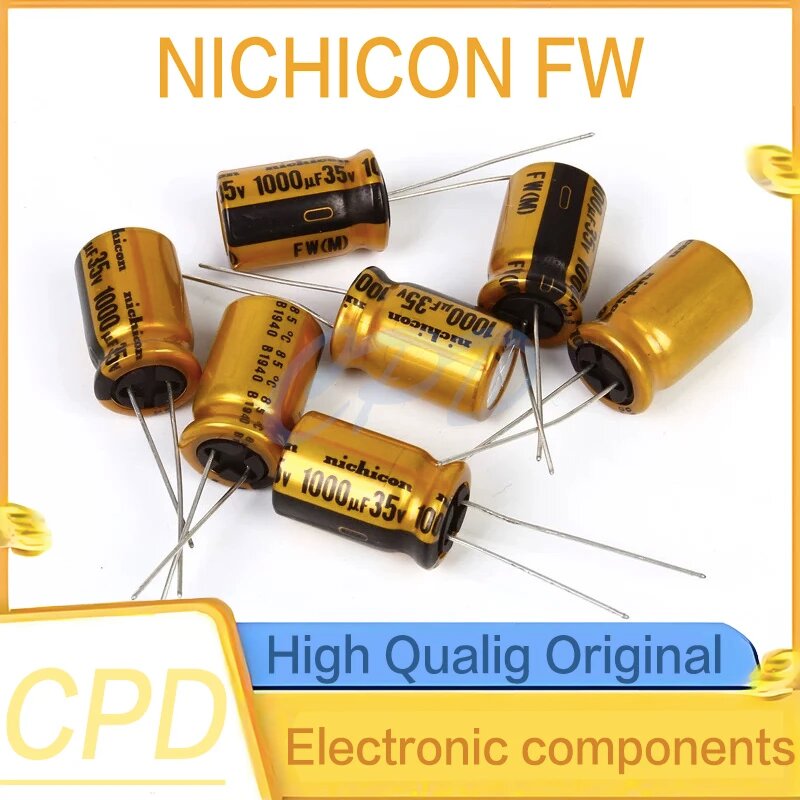 Конденсаторы Nichicon FW 25V3300UF 16x25 10шт