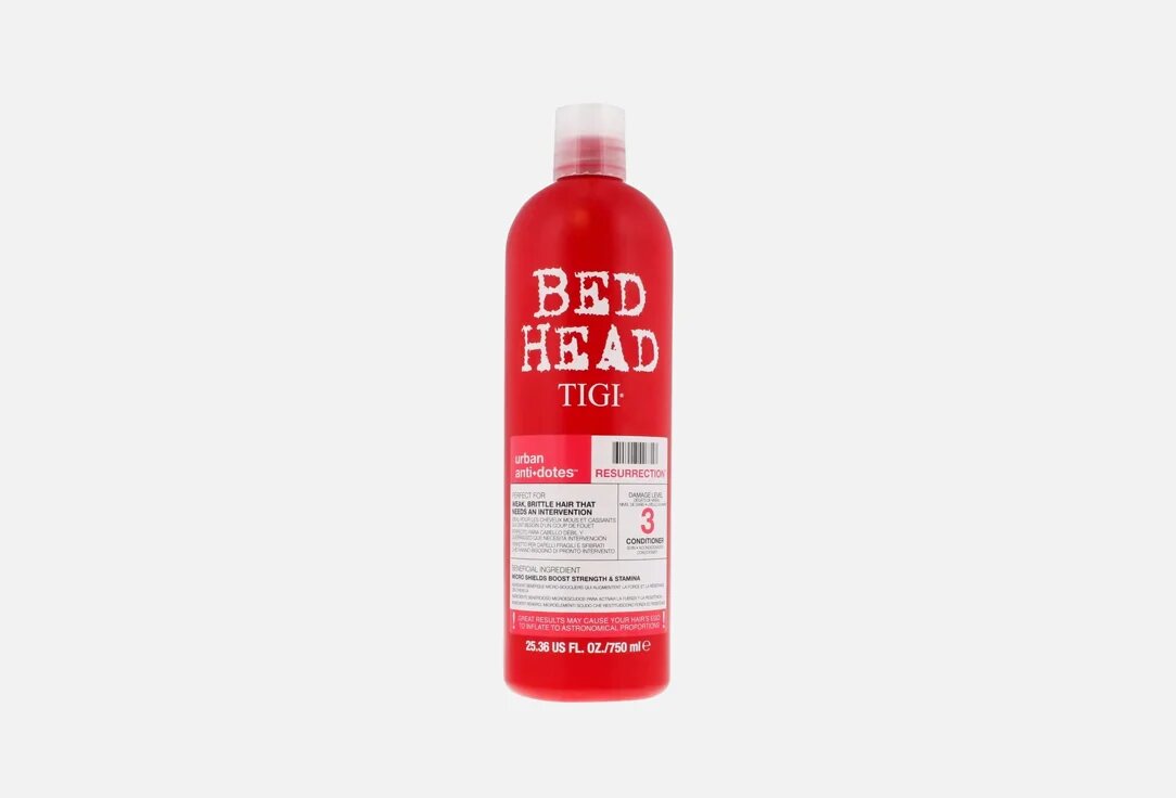 TIGI Bed Head Urban Anti+dotes Resurrection Кондиционер для сильно поврежденных волос 748 мл