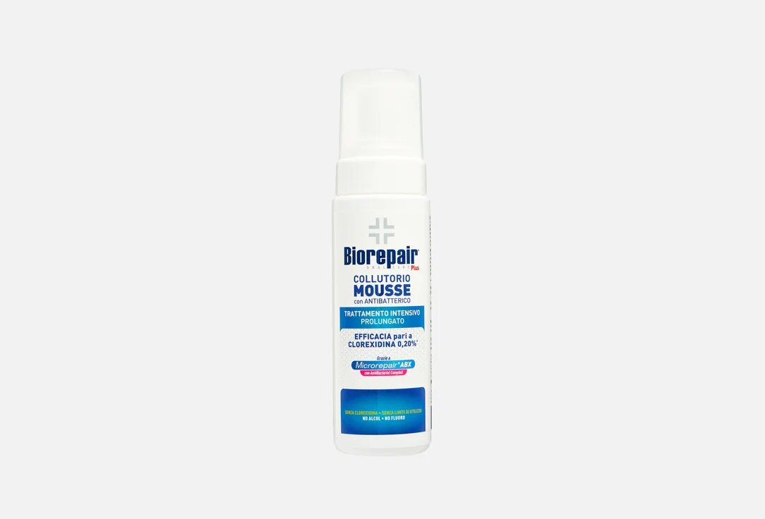 BIOREPAIR Intensive Antibacterial Plus Мусс-Ополаскиватель для полости рта 200 мл