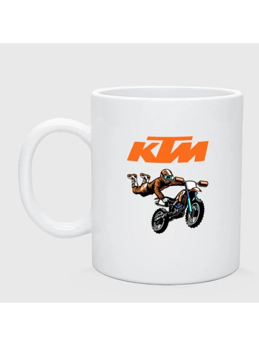 KTM мотокросс Кружка