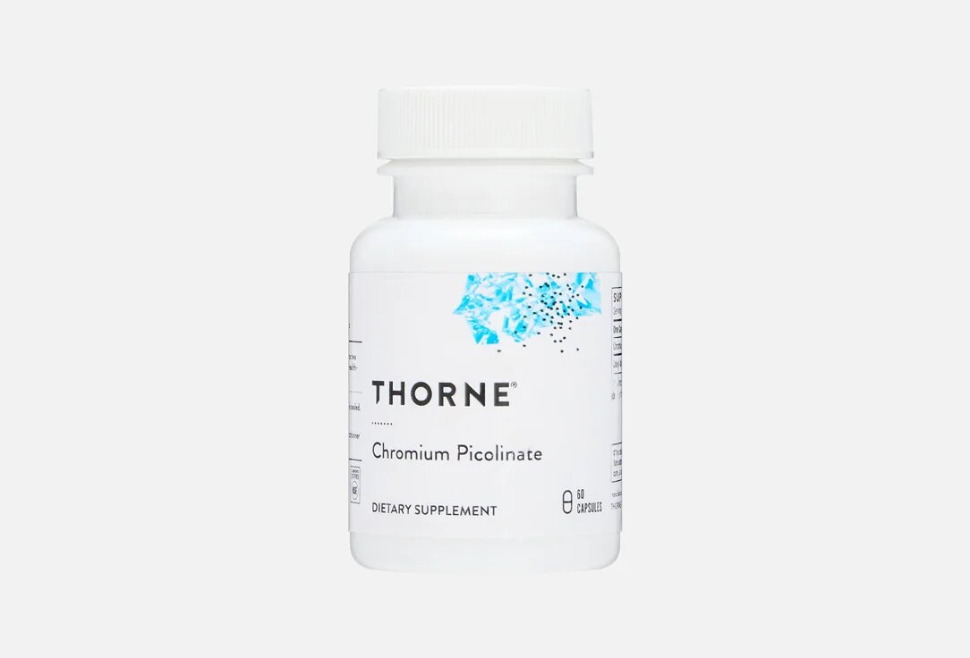 Thorne 500 мкг в капсулах хром Пиколинат 60 шт