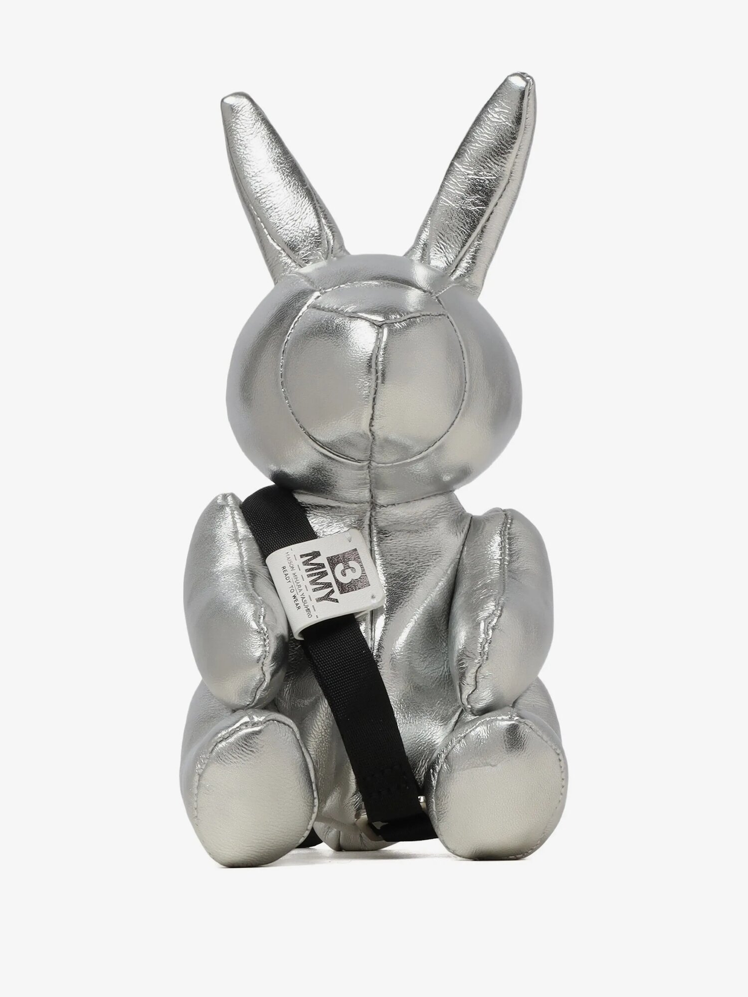 Сумка MAISON MIHARA YASUHIRO Rabbit, серебристый/красный — фото 1