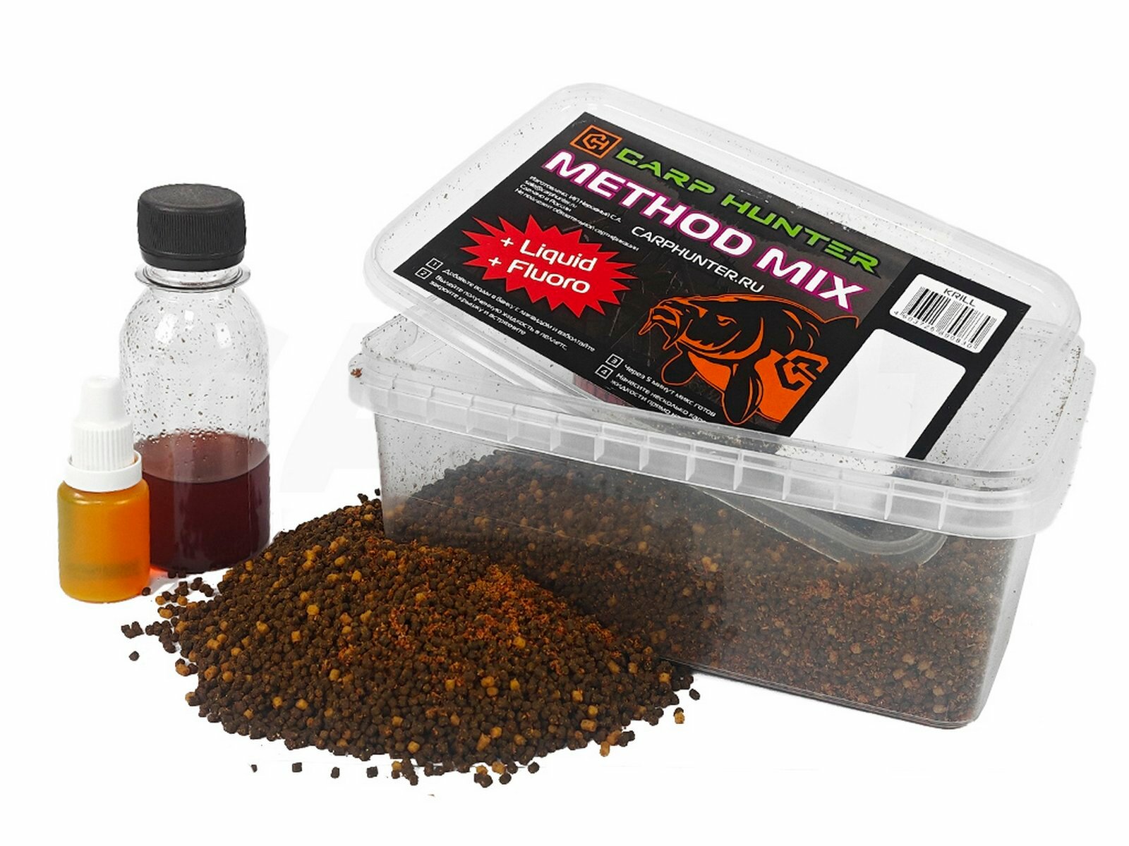 Пеллетс + ликвид Carp Hunter Method Mix — фото 1