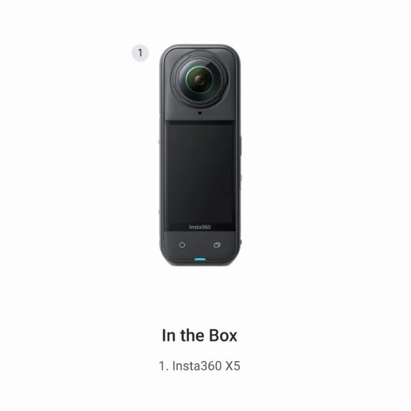 Insta360 X5 набор аккумуляторов и чехла
