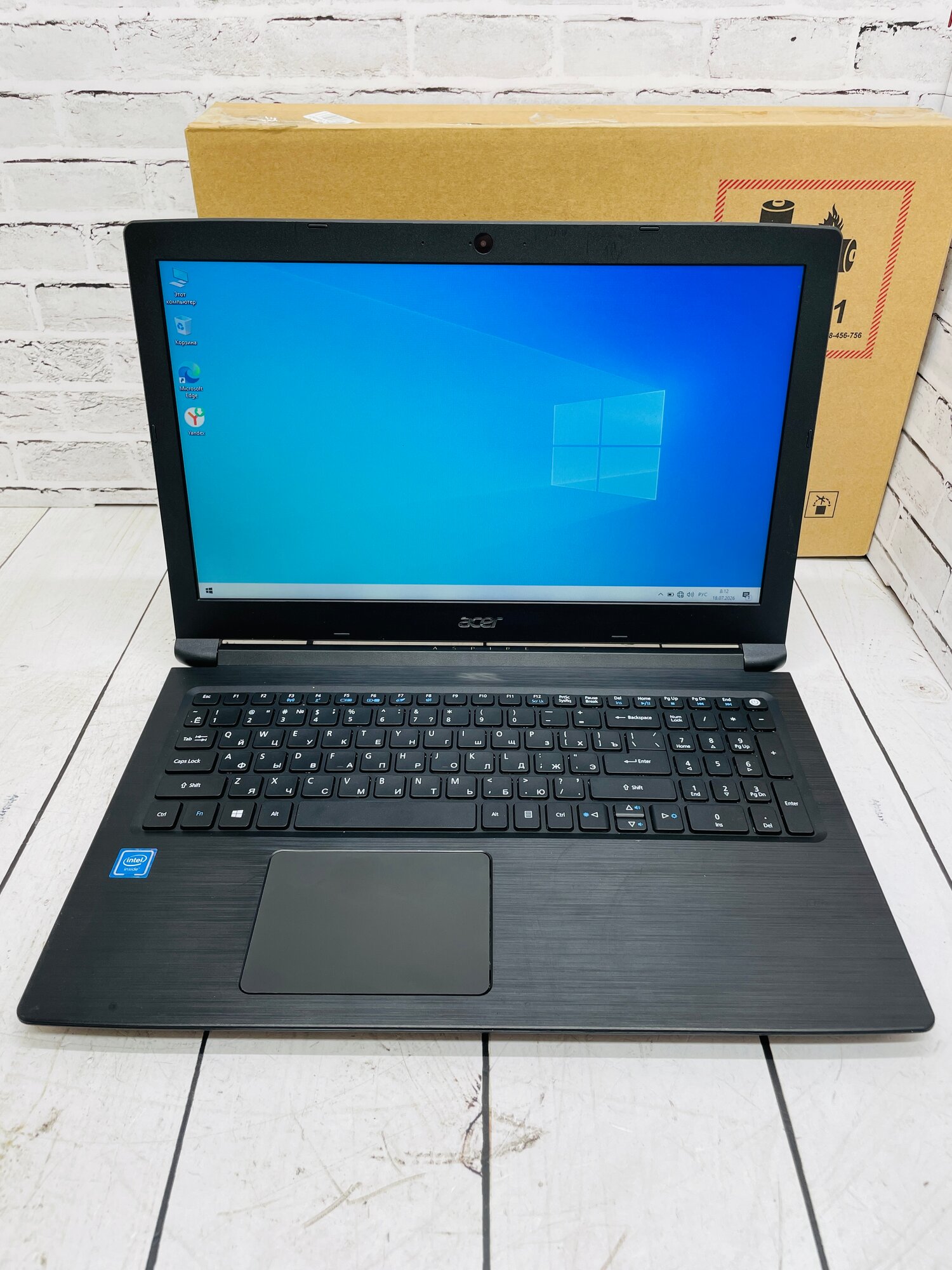Ноутбук 15,6, Acer A315-33, Intel Celeron 3060, 4 Gb DDR3, 500 Gb HDD, Intel HD Graphics
