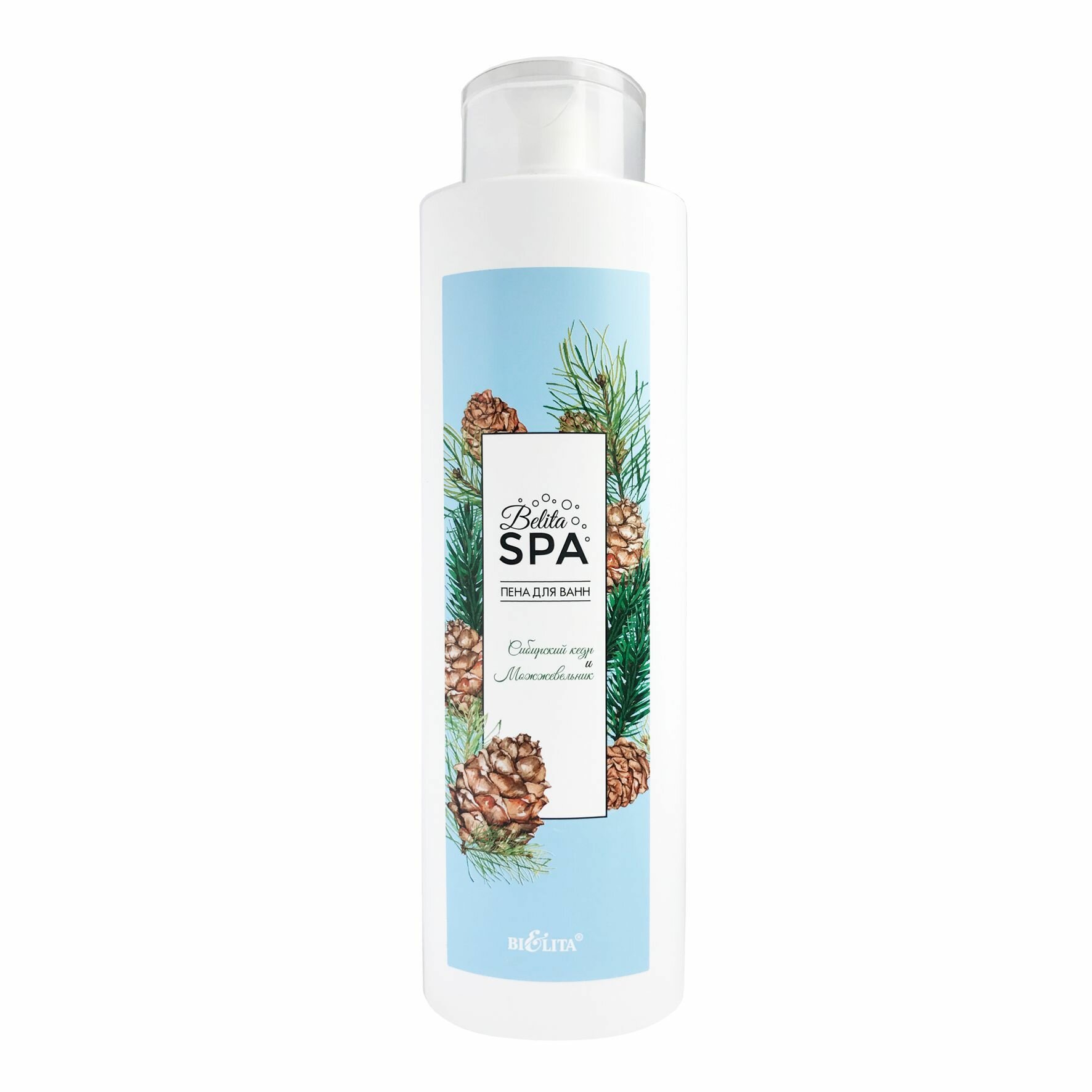 Белита SPA Пена для ванн Сибирский кедр и можжевельник, 520 мл