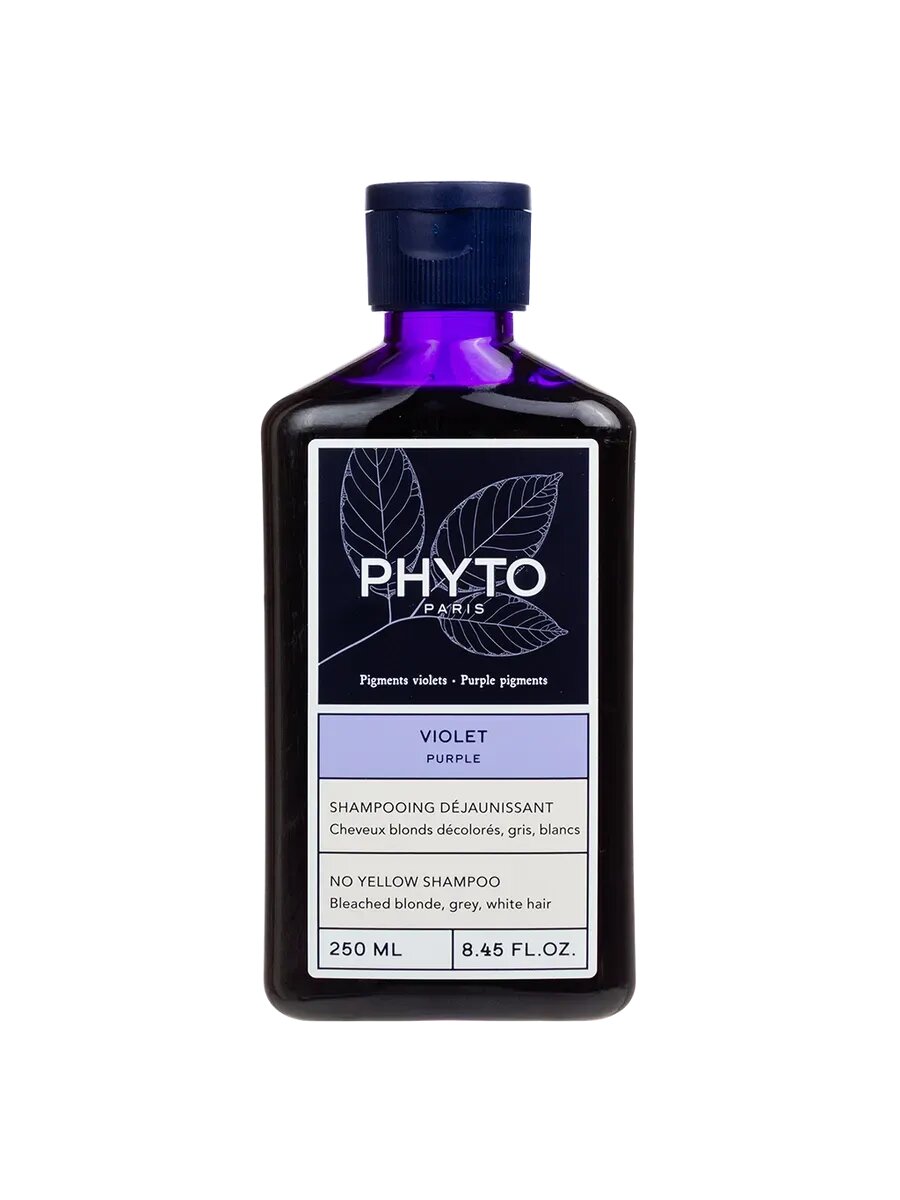 Phyto Violet Шампунь против желтизны волос 250 мл 1 шт