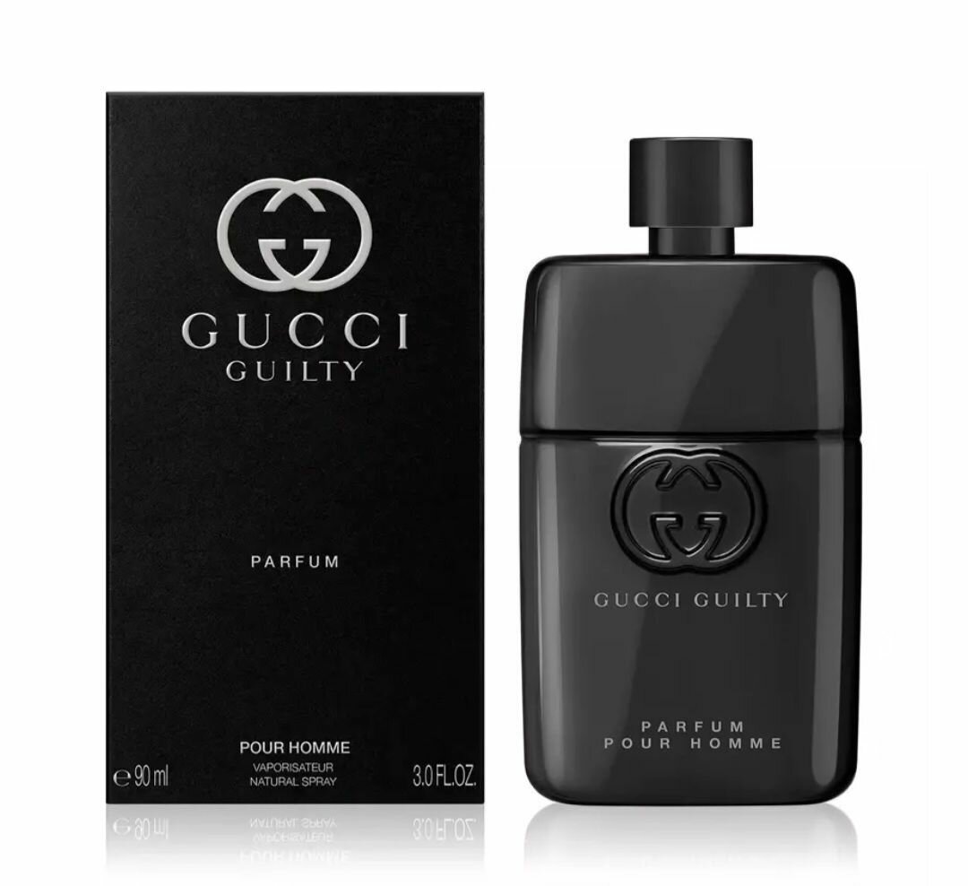 Мужская Парфюмерная вода Гуччи Guilty Pour Homme Parfum Edp (Парфюм)- 90 мл