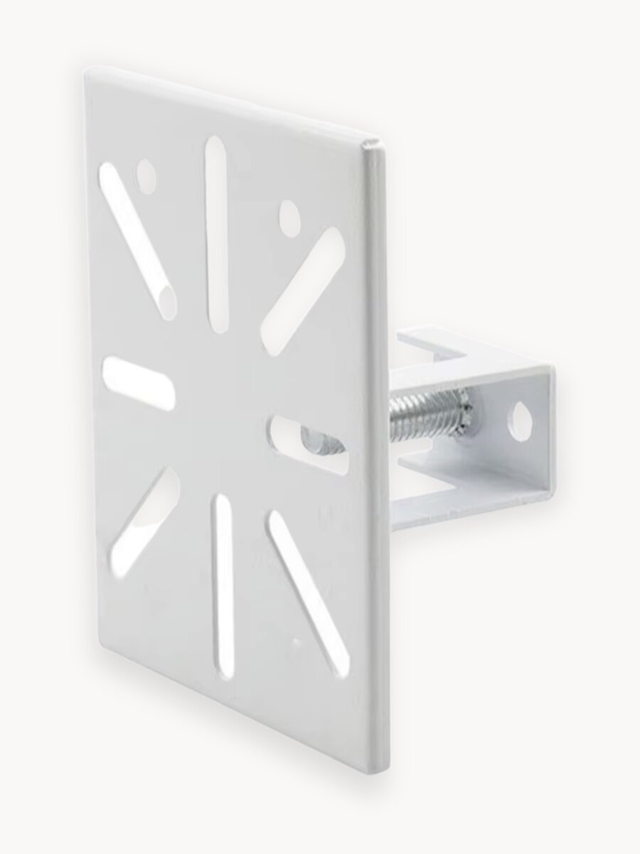 Кронштейн для камеры видеонаблюдения, крепление крепеж угловой для видеокамеры, уличной камеры на трубу, столб, профиль