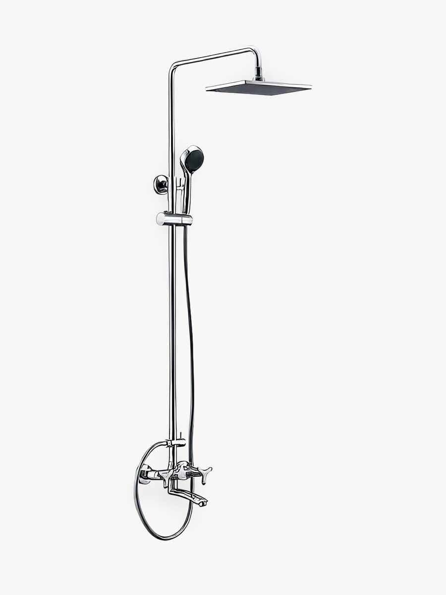 Душевая система TRIGOR SBC тропический дождь, со смесителем и ручной лейкой