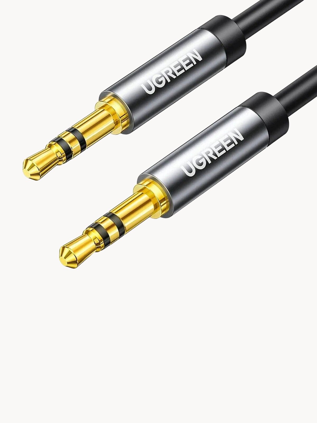 Кабель UGREEN AV119 (10734) 3.5mm Male to 3.5mm Male Cable. Длина: 1,5м. Цвет: черный