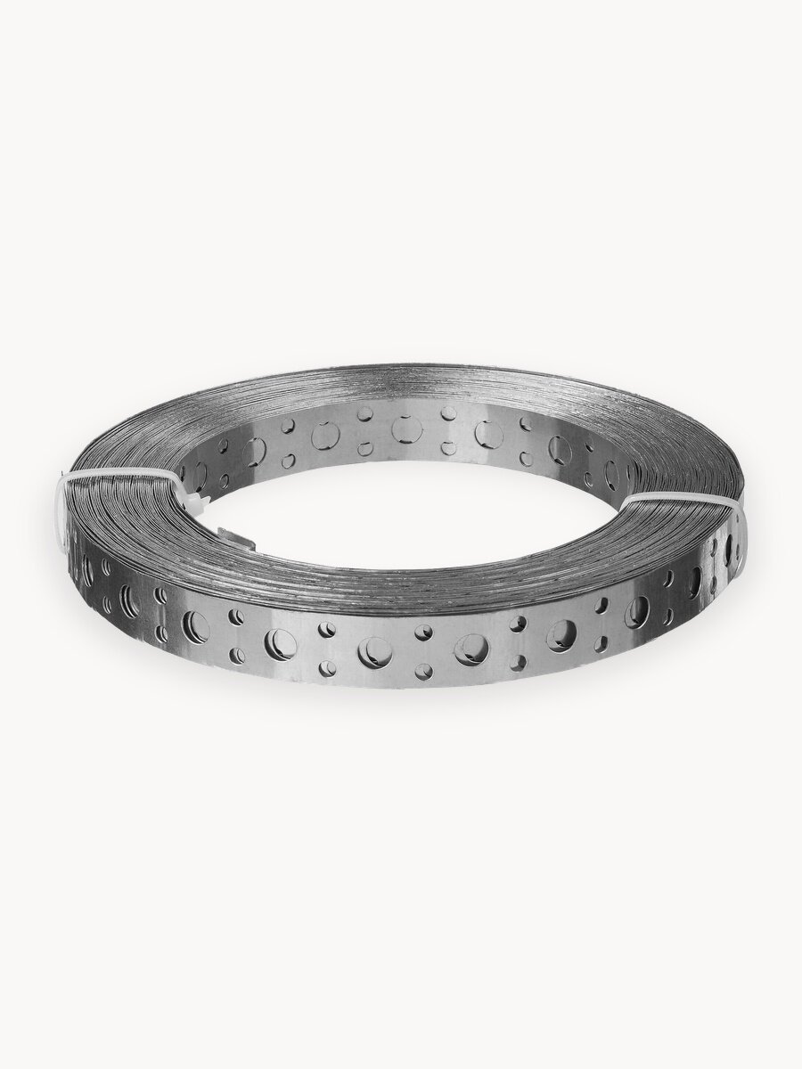 Лента монтажная 12х0,55 перфорированная прямая [упаковка 25м] Tech-KREP 123882