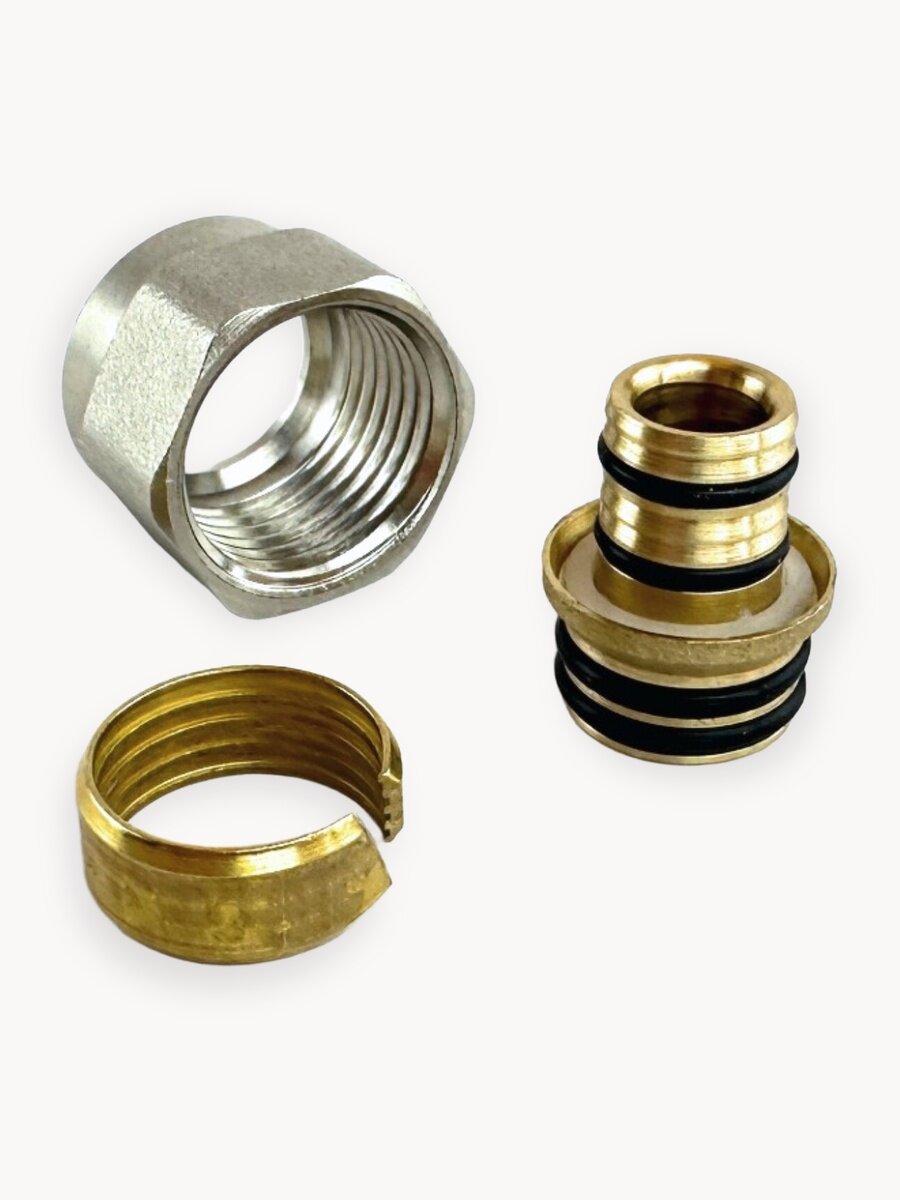 Евроконус для коллектора Tim 16 x 2 мм - 3/4" (24 шт), MFMN-E16(2.0)