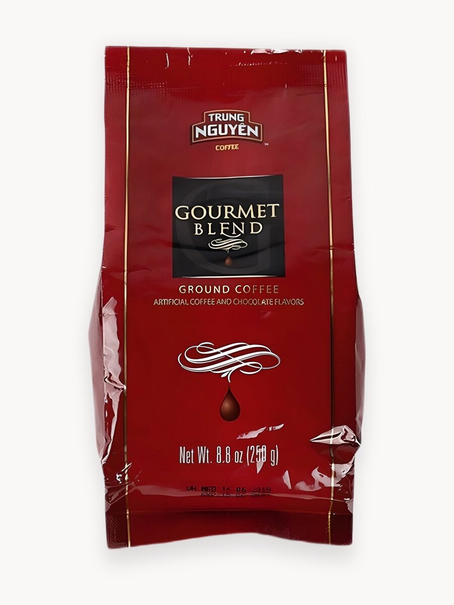 Вьетнамский молотый кофе Гурмэ Бленд (Trung Nguyen, Gourmet Blend), 250 г
