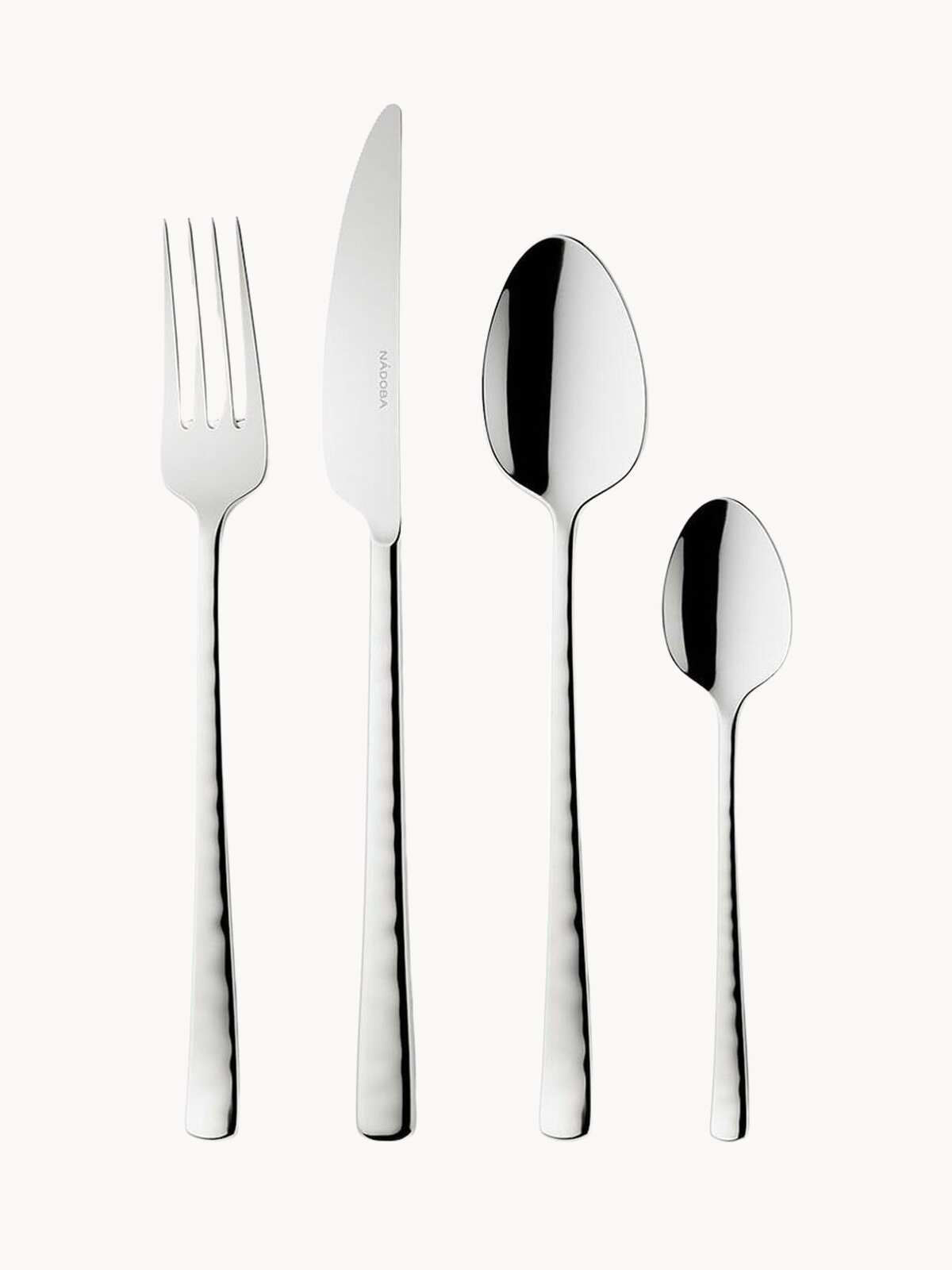 Набор столовых приборов NADOBA, серия ARIA, 24 предмета, на 6 персон, нержавеющая сталь