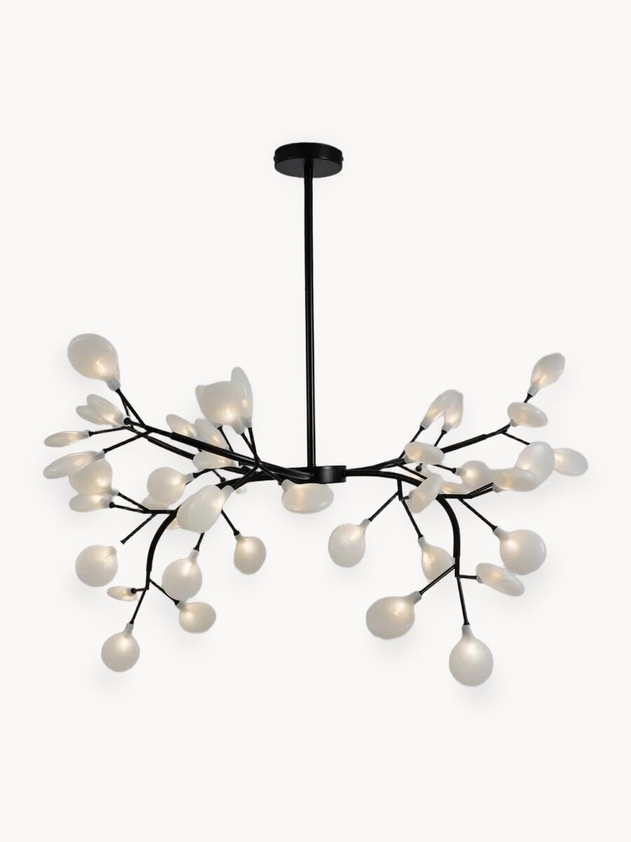 Люстра потолочная в гостиную Summer Garden, светодиодная, 45 LED ламп, G4