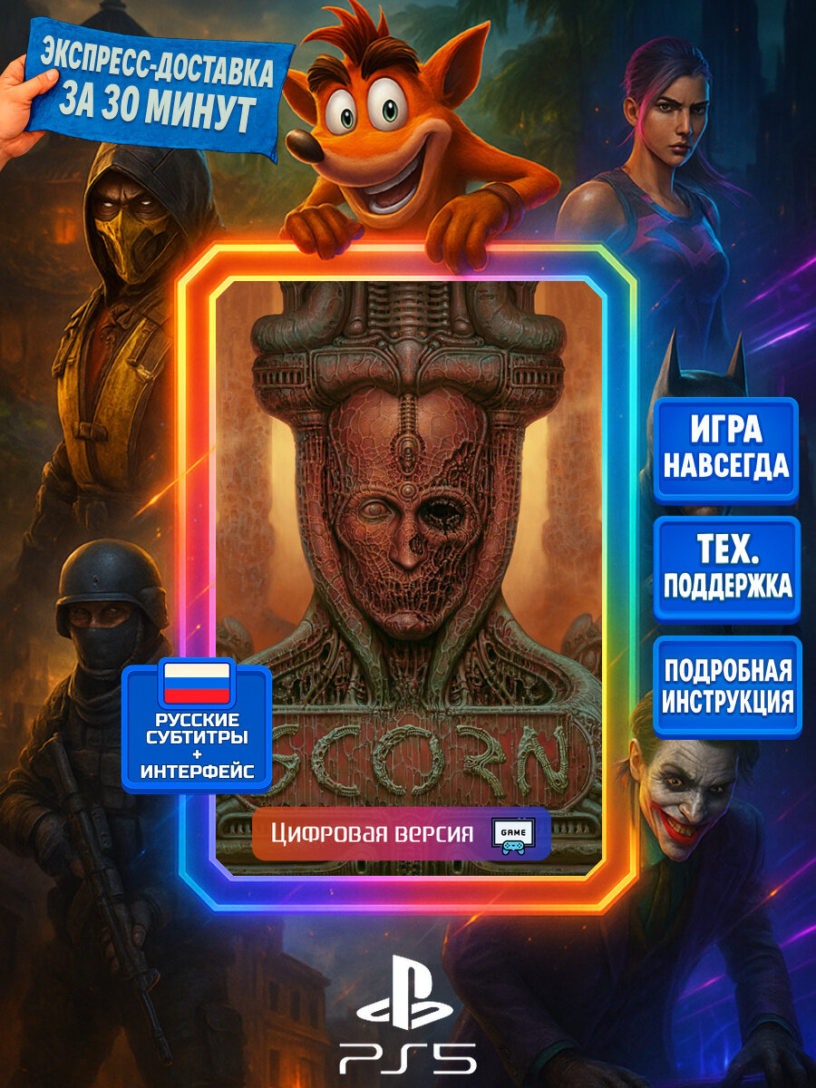 Scorn | PS5 | Ужасы | Цифровая версия