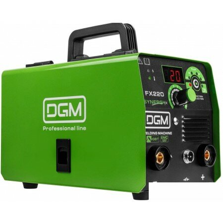 Полуавтомат сварочный DGM FX220, MIG/MAG, 150-240 В, проволока 0,6 мм - 1 мм