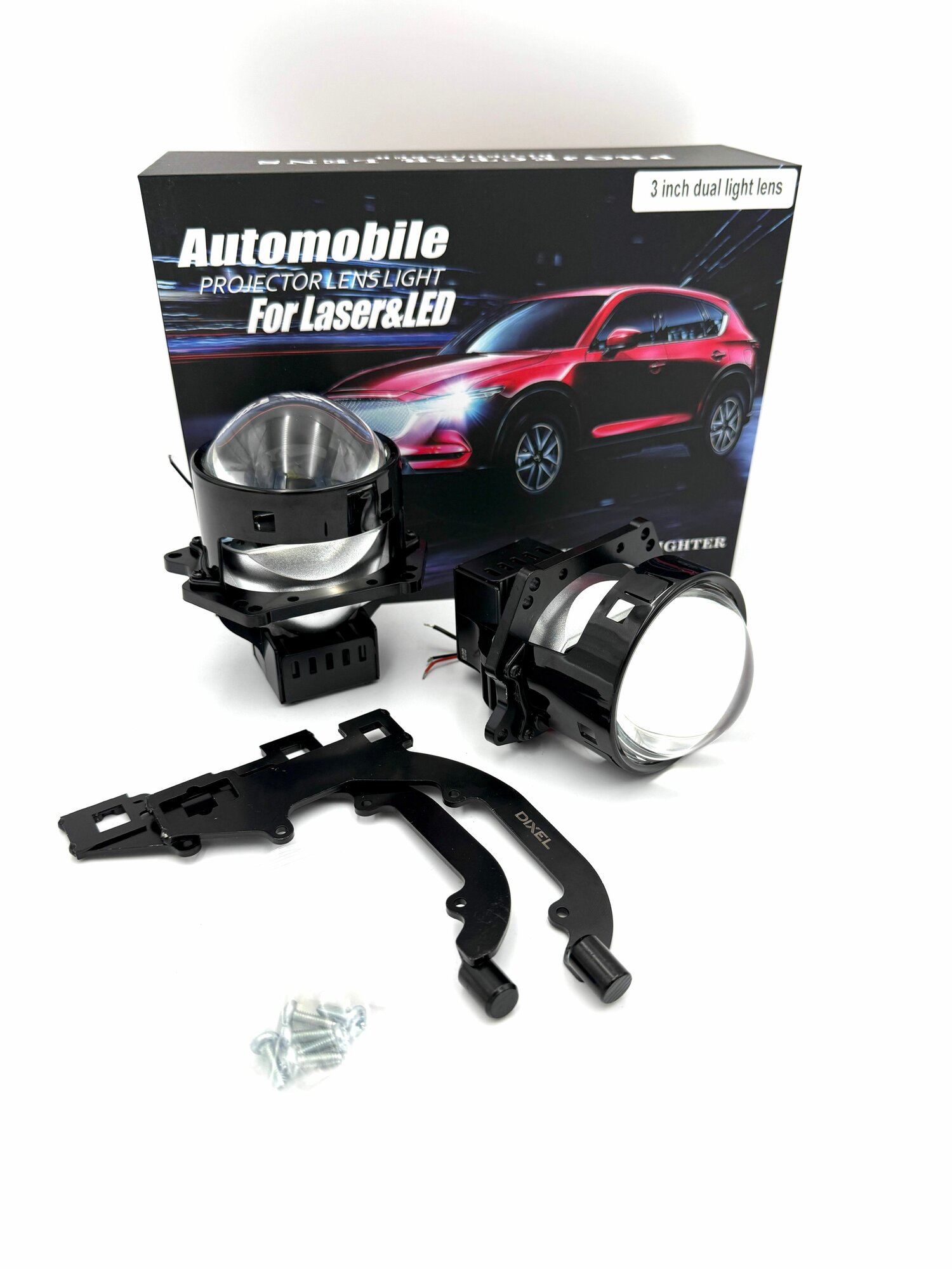 Билед линзы 5500k для BMW 7 F01 F02 F04 дорест. 2008-2012 ZKW без AFS / с рамками БМВ Ф01 Ф02 Ф04