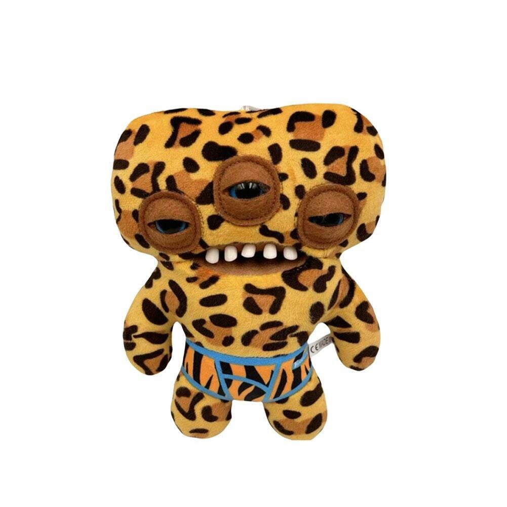 Плюшевый брелок монстр с большими зубами Фанки Зубка, уродливо-милый аксессуар для сумки, антистресс игрушка, подарок подростку