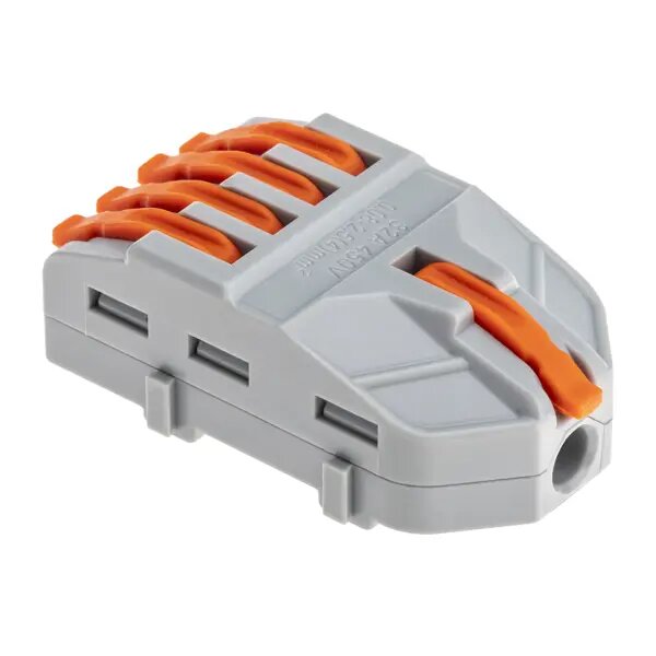 Клемма разветвительная Duwi 26666 5-проводная 4 мм 4 шт.