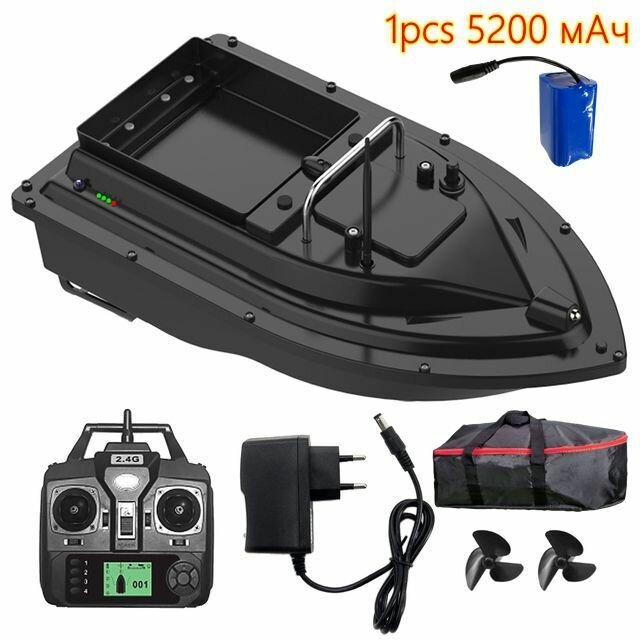 Лодка с приманкой для рыбной ловли GPS 500 м с дистанционным управлением Автоматическая лодка с приманкой