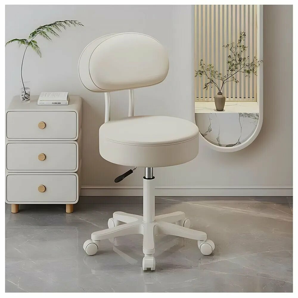 Стул мастера, Нетканое волокно, 42x42x82cm Красивый цвет L967 Красивый цвет R007