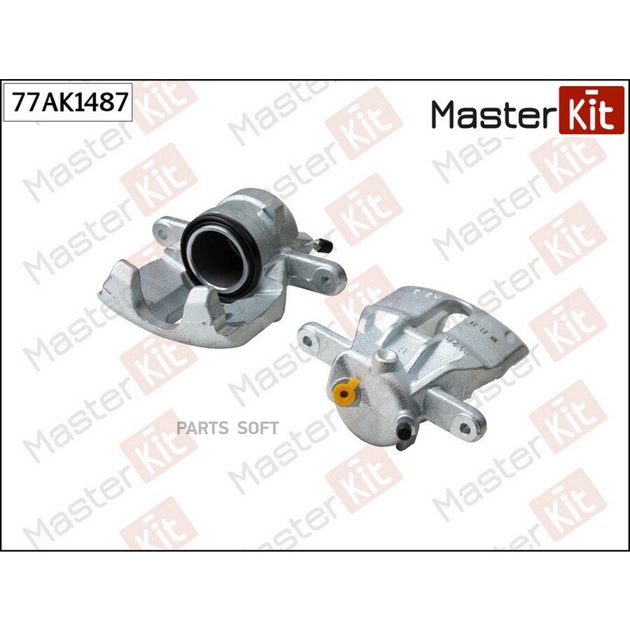 MASTERKIT 77AK1487 Суппорт тормозной RENAULT DUSTER/CLIO пер. прав.