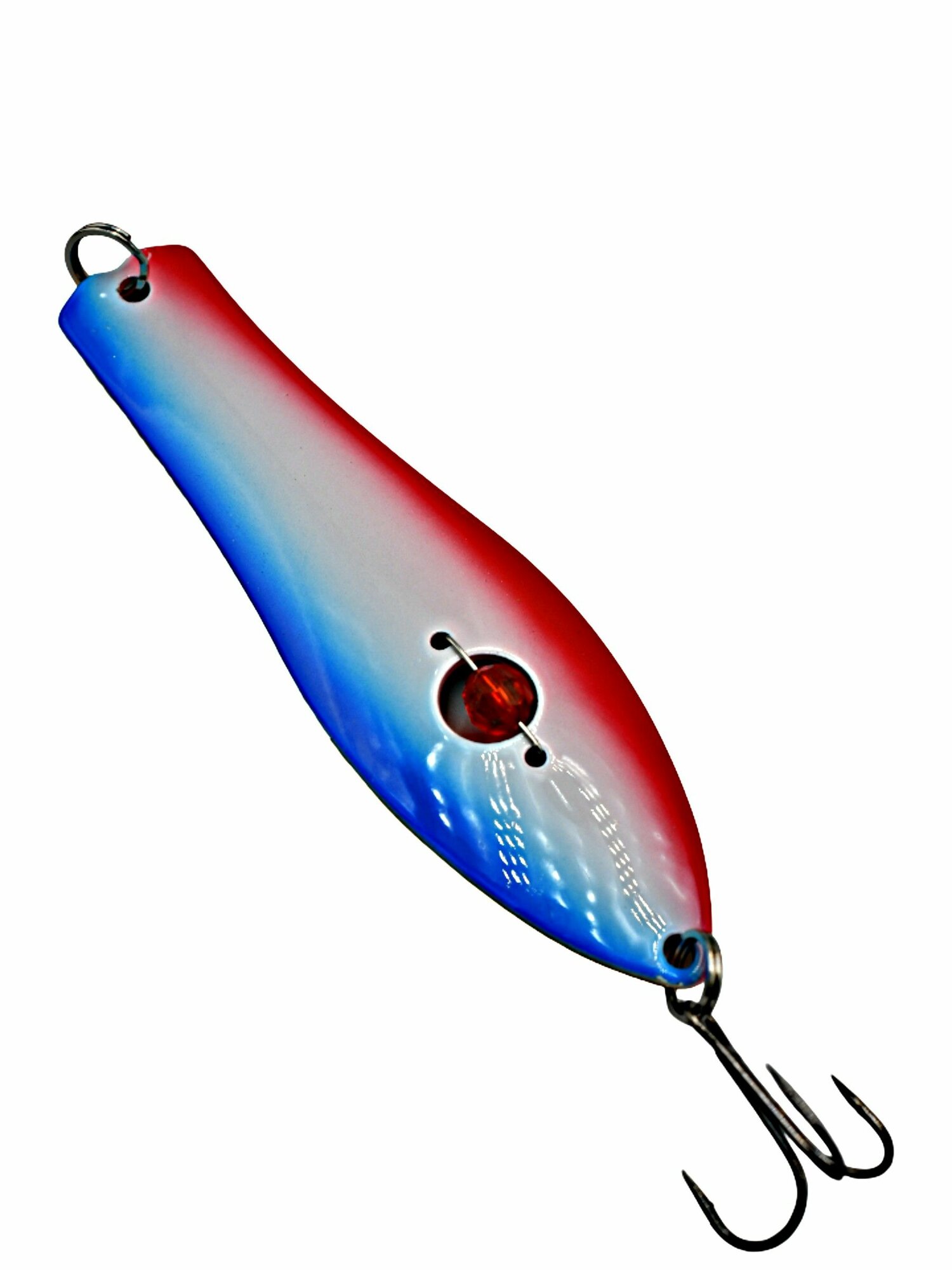 Блесна Kuusamo Professor 1, 115 мм, 36 г, троллинговая, колеблющаяся, на щуку, сома, лосося, Финляндия