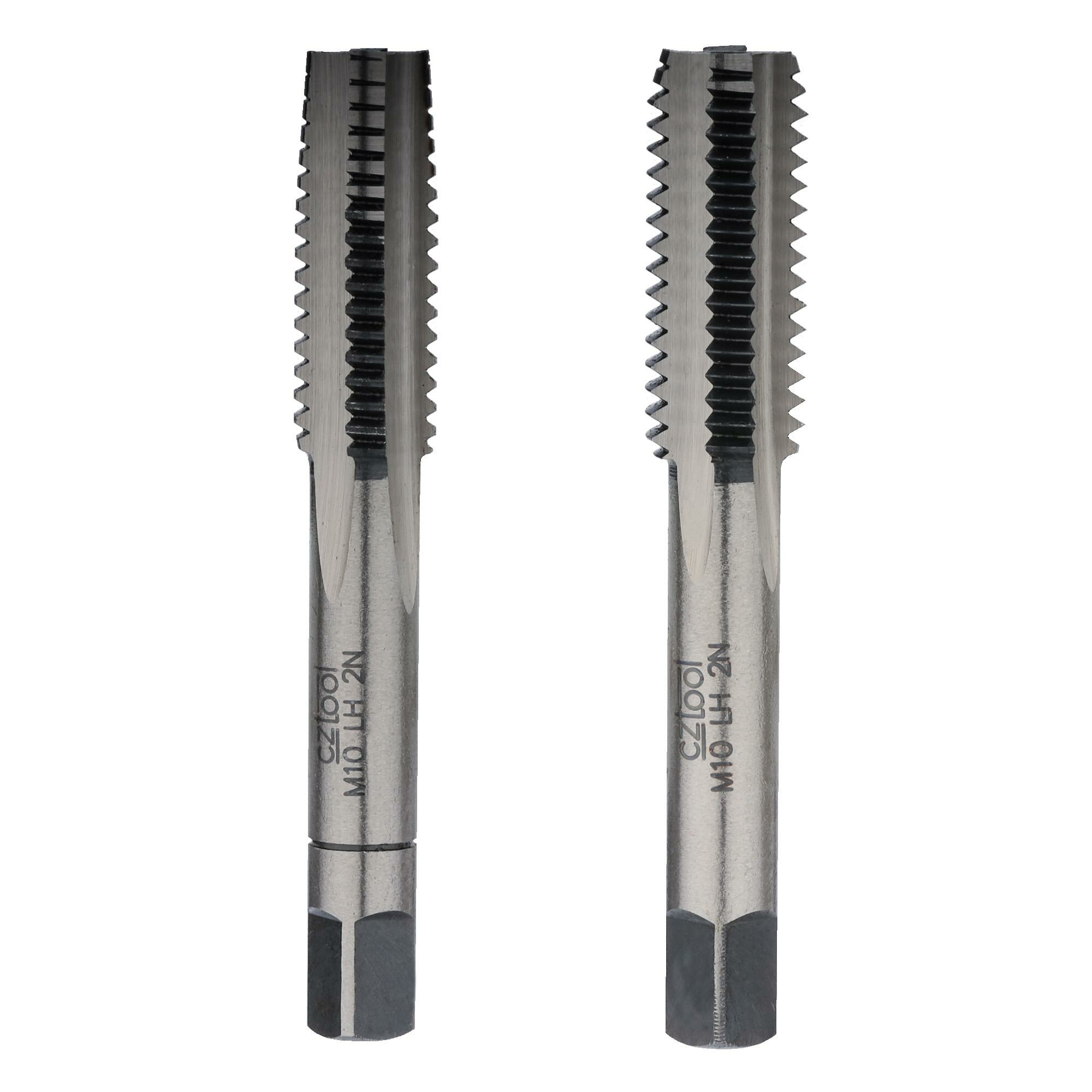 Набор левых метчиков 2шт Bucovice Tools 115CrV3 CSN223010 2n метрическая резьба М10х1,5 120100