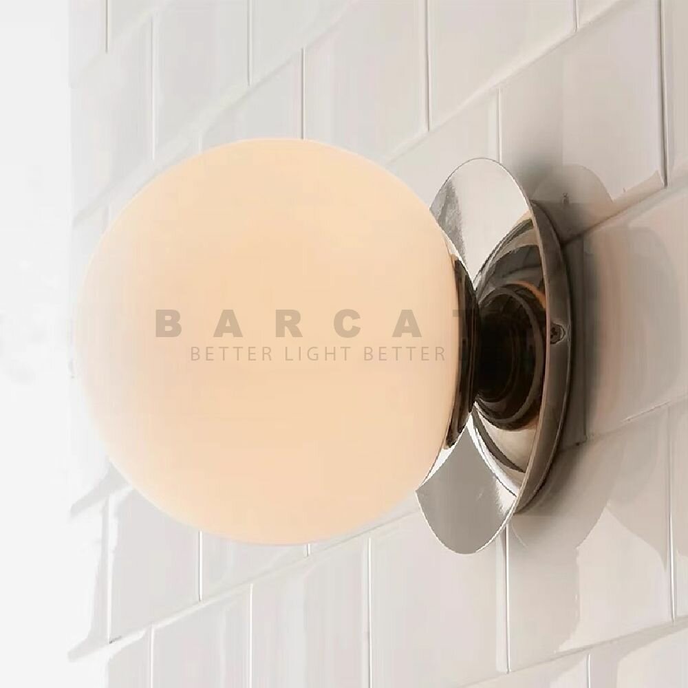 Винтажный стеклянный настенный бра / светильник для прохода -hz