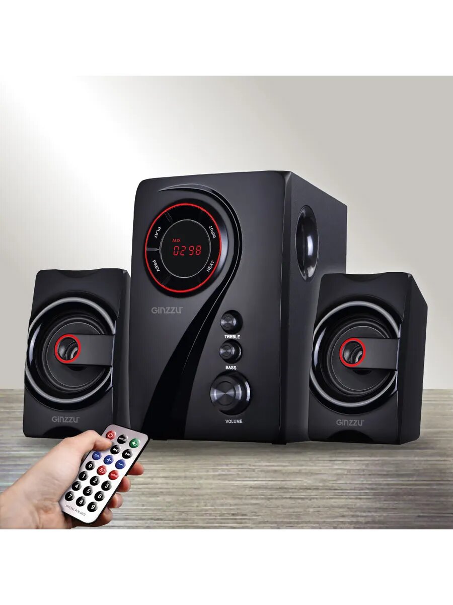 Акустическая система 2.1 GM-406 BT-SD 40Вт черный