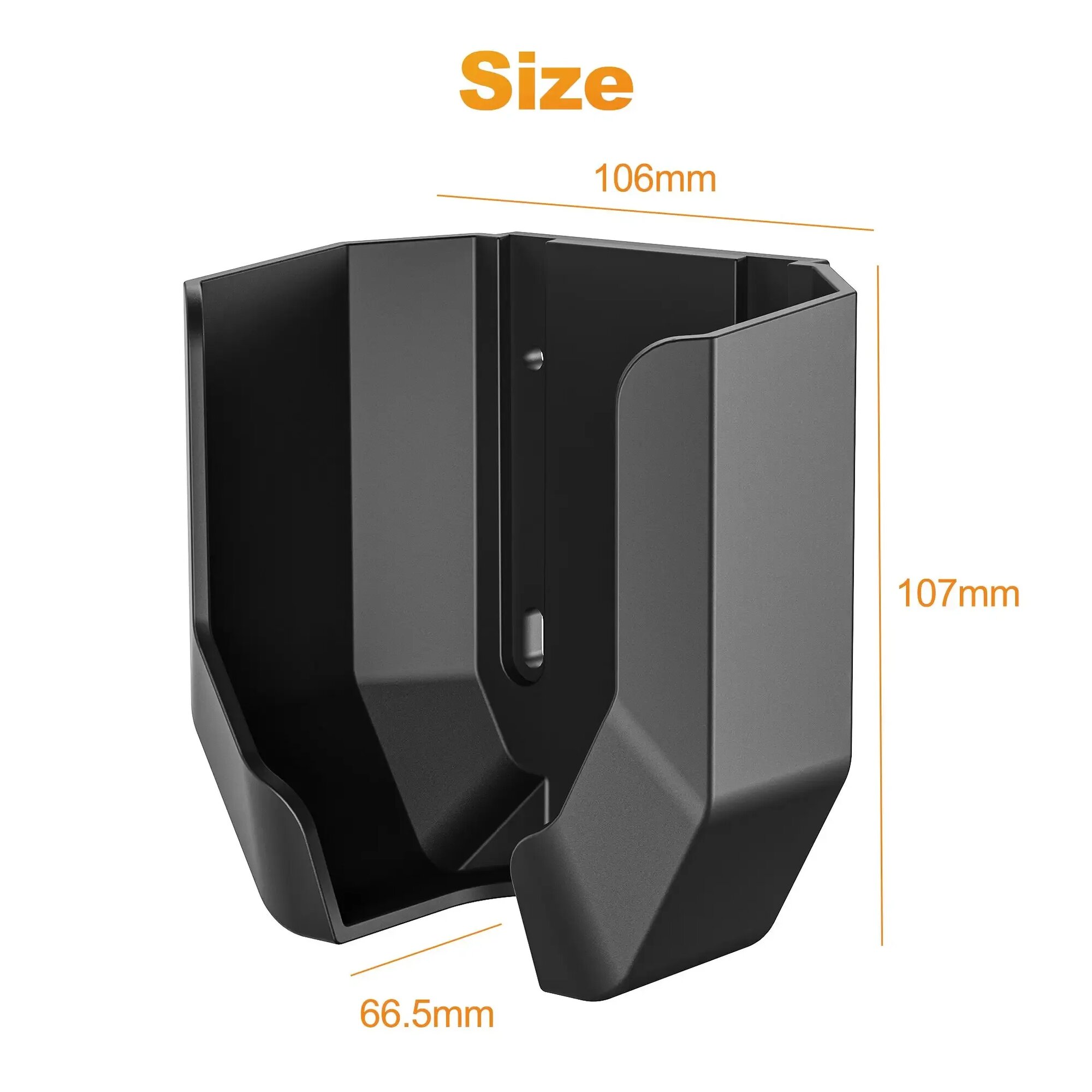 Держатель зарядного устройства для электромобилей feyree, высокопрочный крючок, простая установка, фиксированное настенное крепление для портативного зарядного устройства для электромобилей 7 кВт 11 кВт EVSE, Бежевый