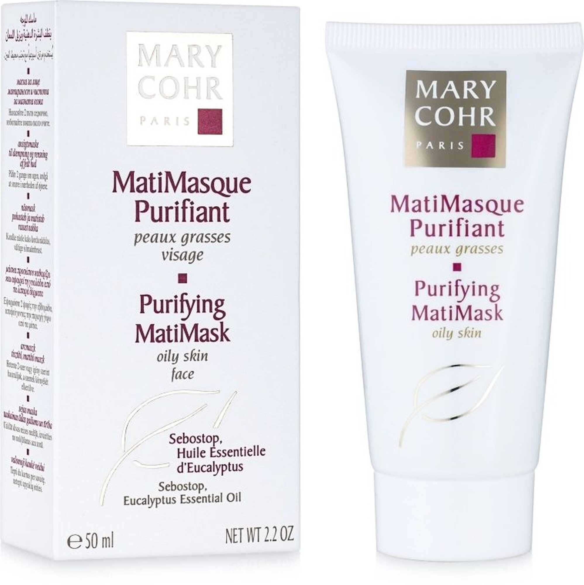 Mary Cohr Противовоспалительная матирующая маска для лица Purifying MatiMask, 50 мл